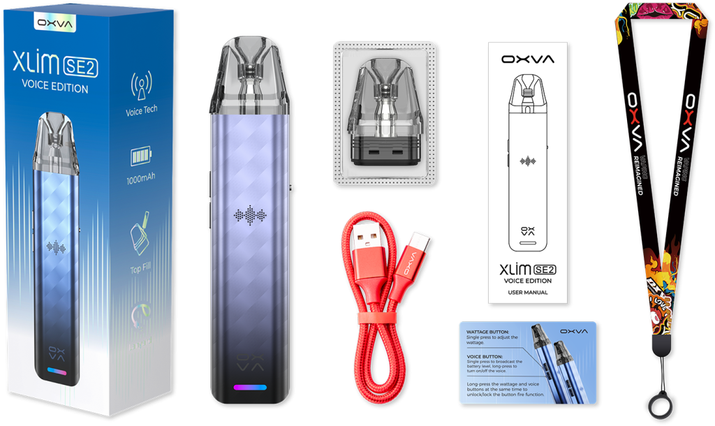 Oxva Xlim SE 2 Pod Device Voice Edition In UAE » YesVap