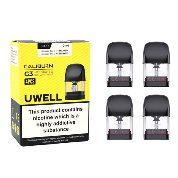 Buy Uwell Caliburn Pods Cartridge G3/GK3/G3 Pro » YesVap
