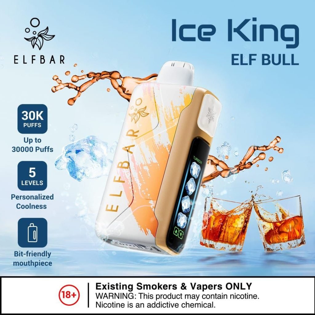ELFBAR Ice King 30K Puffs 50mg Disposable Vape » YesVap
